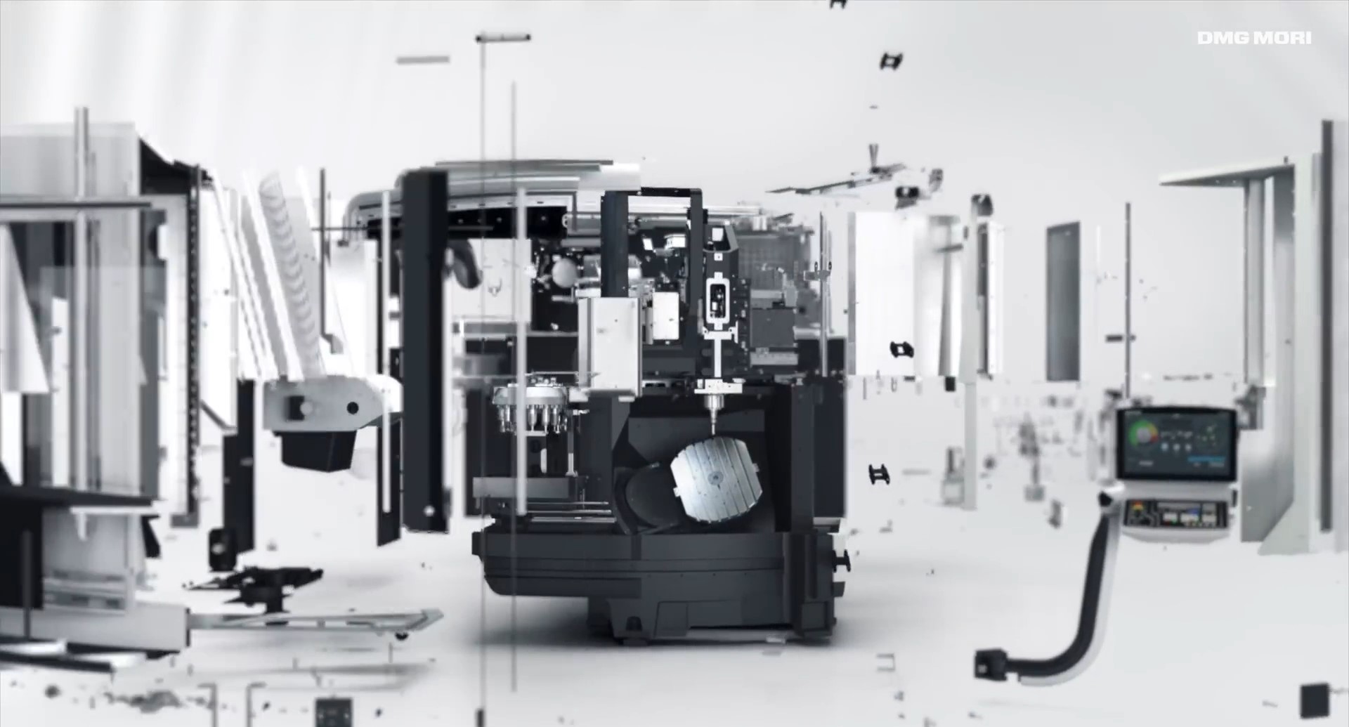 DMG MORI 5軸加工機 DMU eVo series CG Animation | ものづくりmagazine by Techtrage