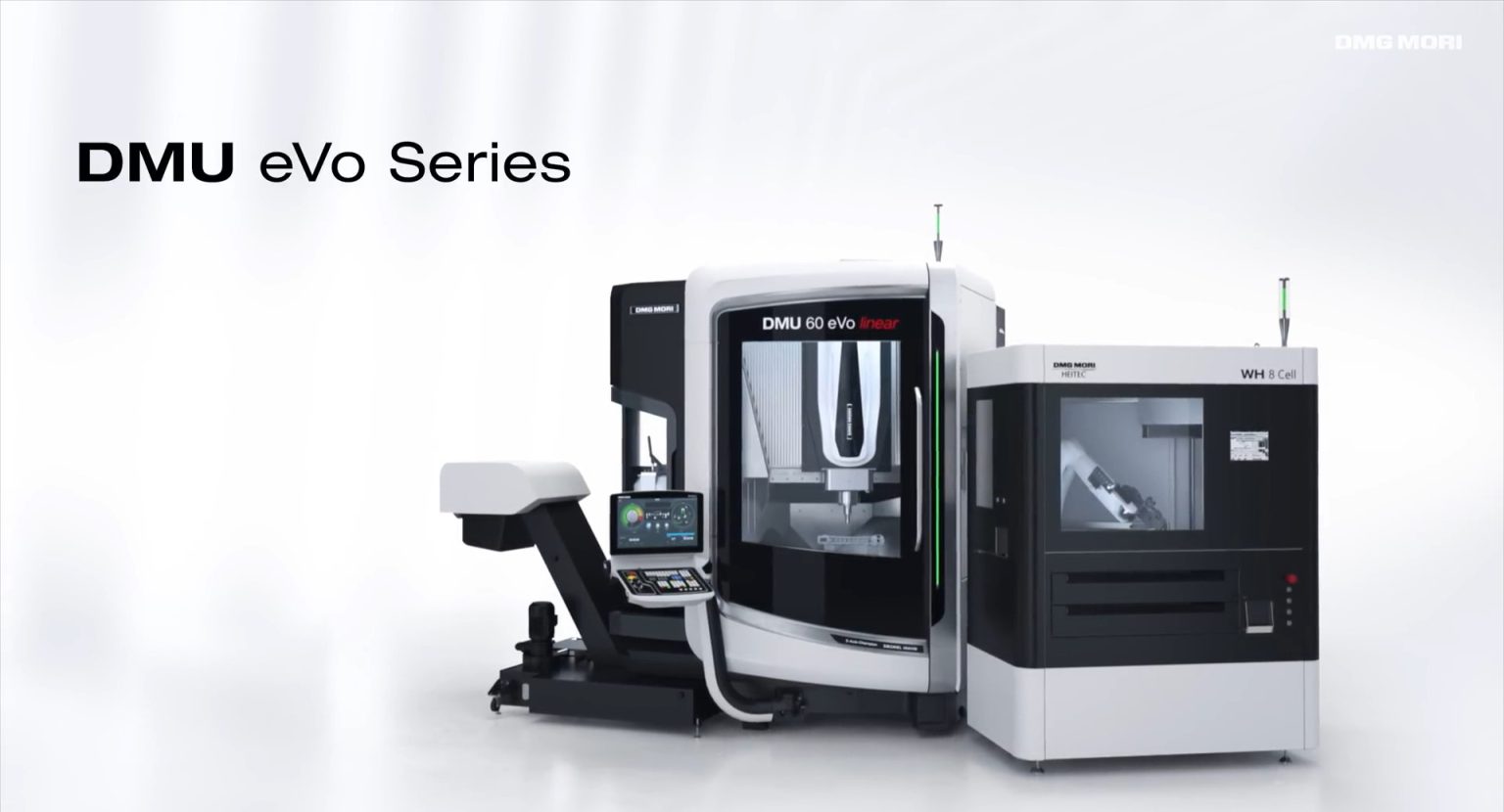 DMG MORI 5軸加工機 DMU eVo series CG Animation | ものづくりmagazine by Techtrage